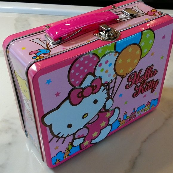 Sanrio | Other | Hello Kitty Metal Lunch Box Sanrio Like New Condition ...